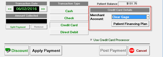 ClearGage Payment Plan Processing